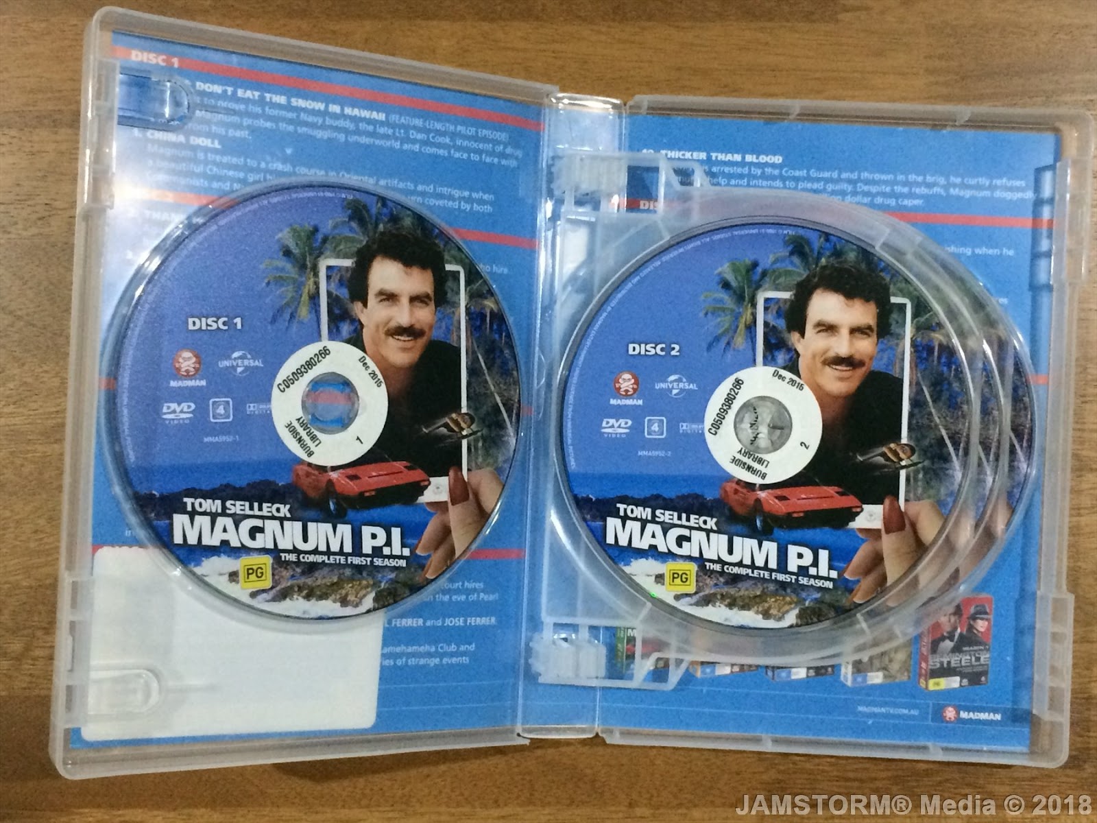 @cerbojam: DVD on Rewind | Magnum PI Complete Series
