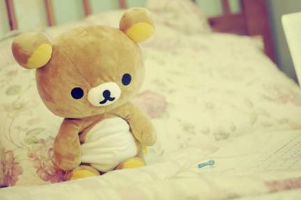 caramel macchiato: Rilakkuma and Korilakkuma