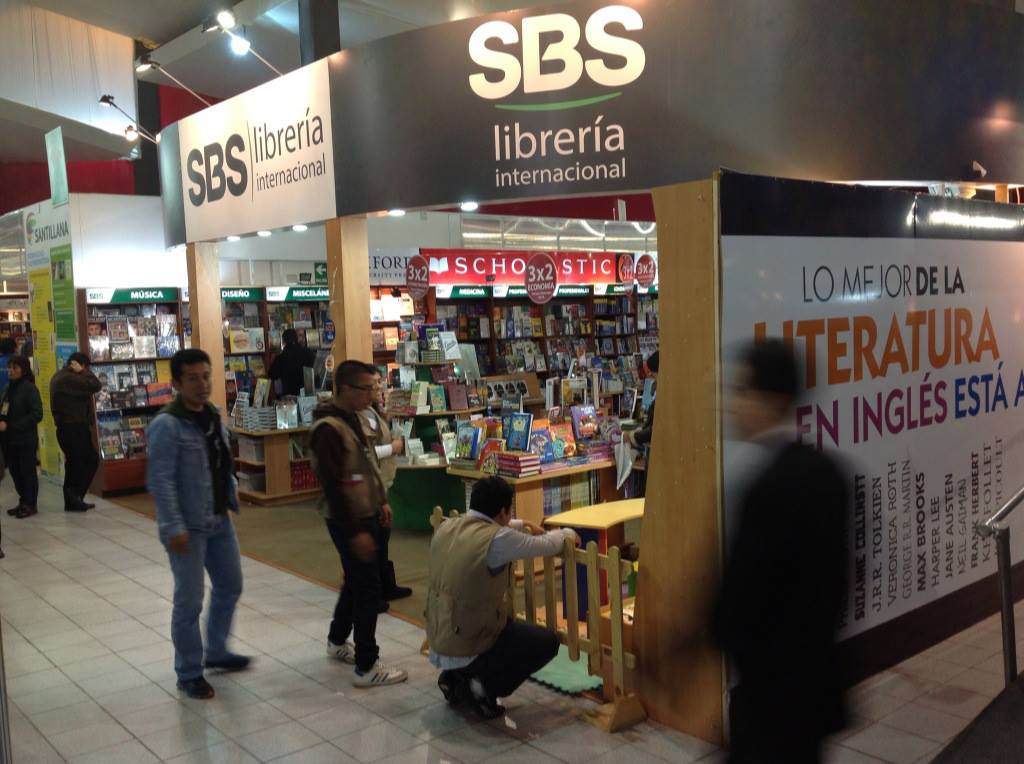 PENTAGRAMA: Stand Libreria SBS / Feria Internacional del Libro