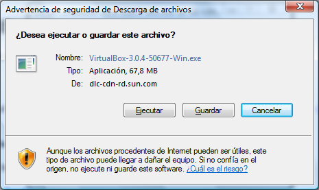 Instalar VirtualBox - Virtualización