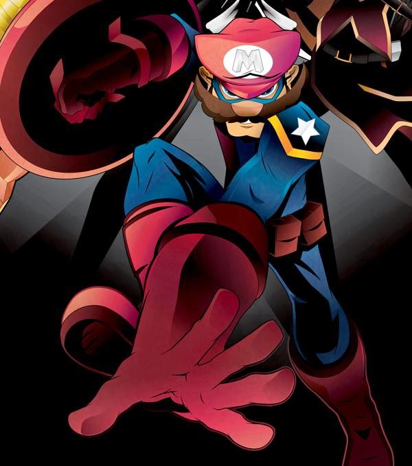 Art piece shows that the Nintendo Avengers are ready to protect Earth!