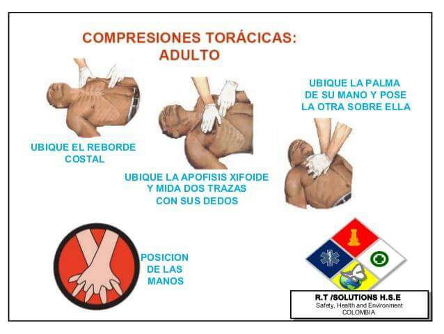 EGRESADOS TERAPIA RESPIRATORIA AREANDINA BOGOTÁ: PASOS DE LA RCP