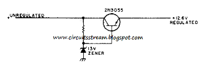 Simple Mobile Voltage Regulator Circuit Diagram
