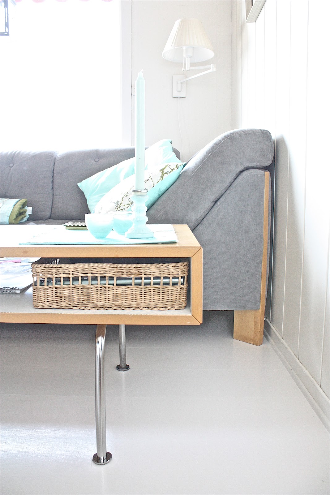 NydeligFlott: Endelig hvitt gulv!!!