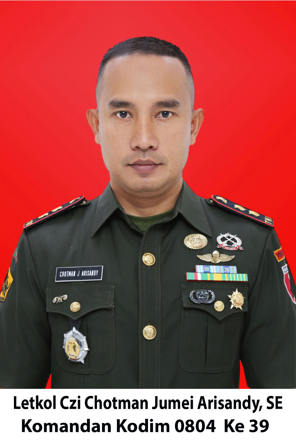 KORAMIL 0804/07 KARANGREJO: Dandim Pinpin serah terima jabatan Danramil ...