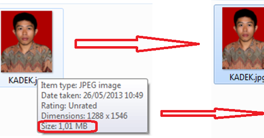 CARA MENGECILKAN UKURAN / RESOLUSI GAMBAR TANPA MENGURANGI KUALITAS ...