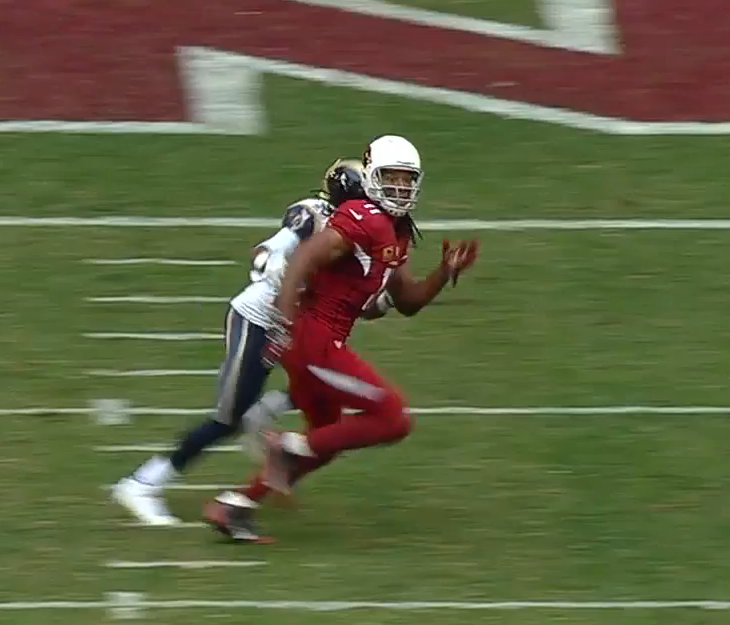 Four Minutes and Larry Fitzgerald Were Too Much For the Rams - Turf ...