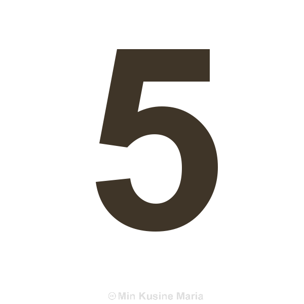 Min Kusine Maria: Download de mest brugte tal