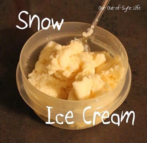 Snow Ice Cream | Parenting to Impress