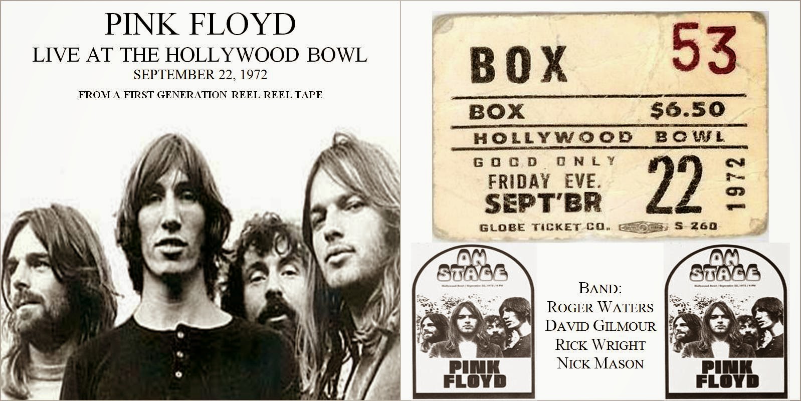 T.U.B.E.: Pink Floyd - 1972-09-22 - Hollywood, CA (AUD/FLAC)