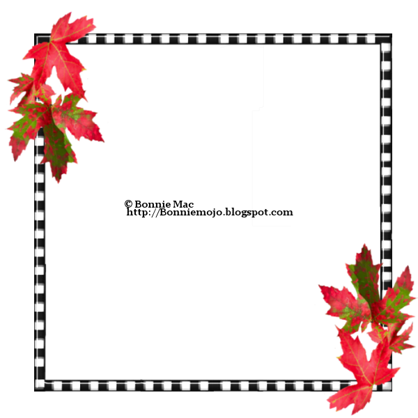 BonnieMac's PSP Tubes and Scrapkits: Fall Frames 2017