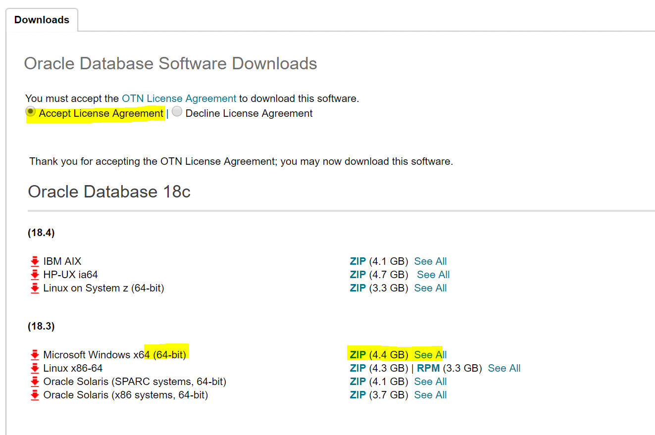 Oracle Database 18C Download | Oracle Database 18C Installation - step by step | JavaProgramTo.com
