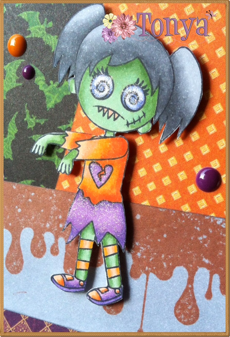 Scrapping Fun with Tonya: Zombie Hugs!