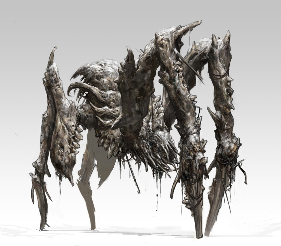 Dead Space Necromorph Concept Art