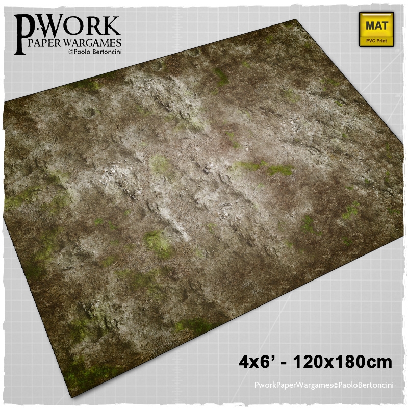 Tabletop Fix: Pwork Wargames - New Dust Town Gaming Mat
