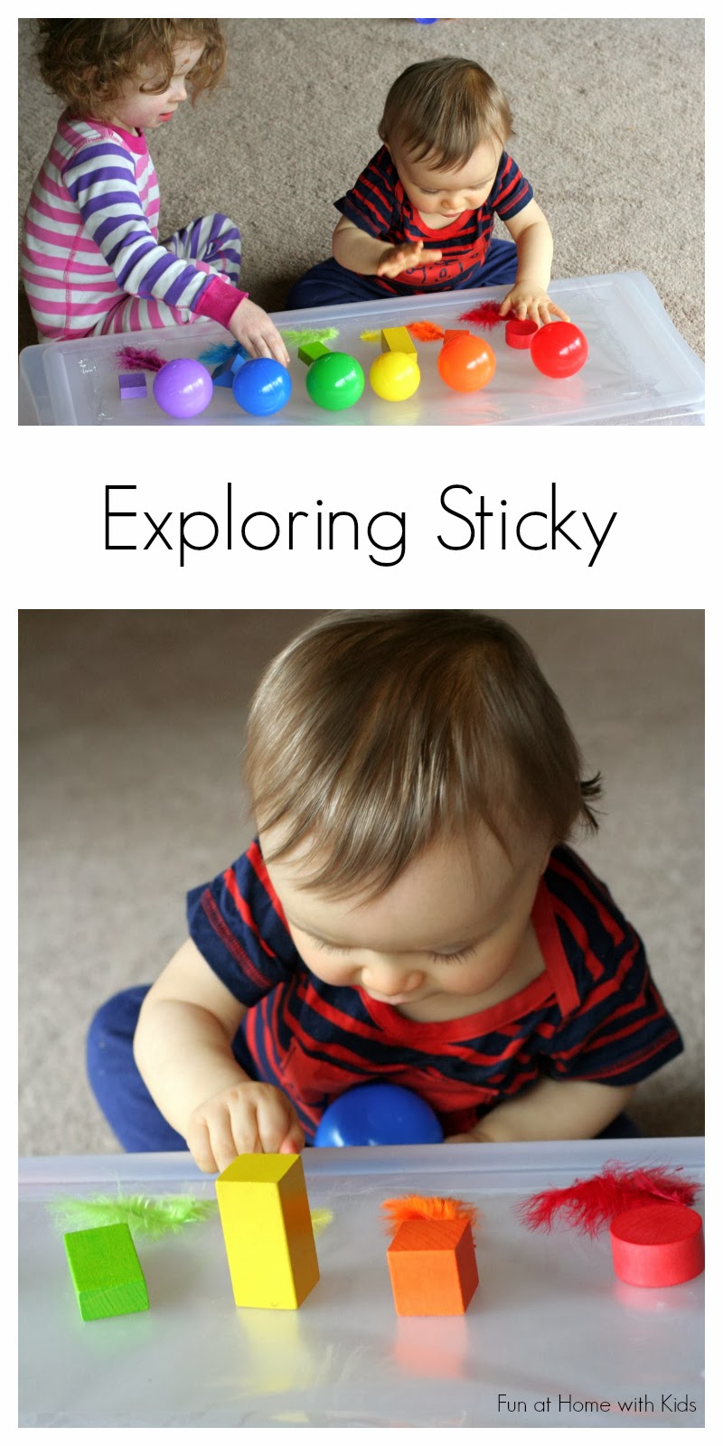 Baby Play: Exploring Sticky