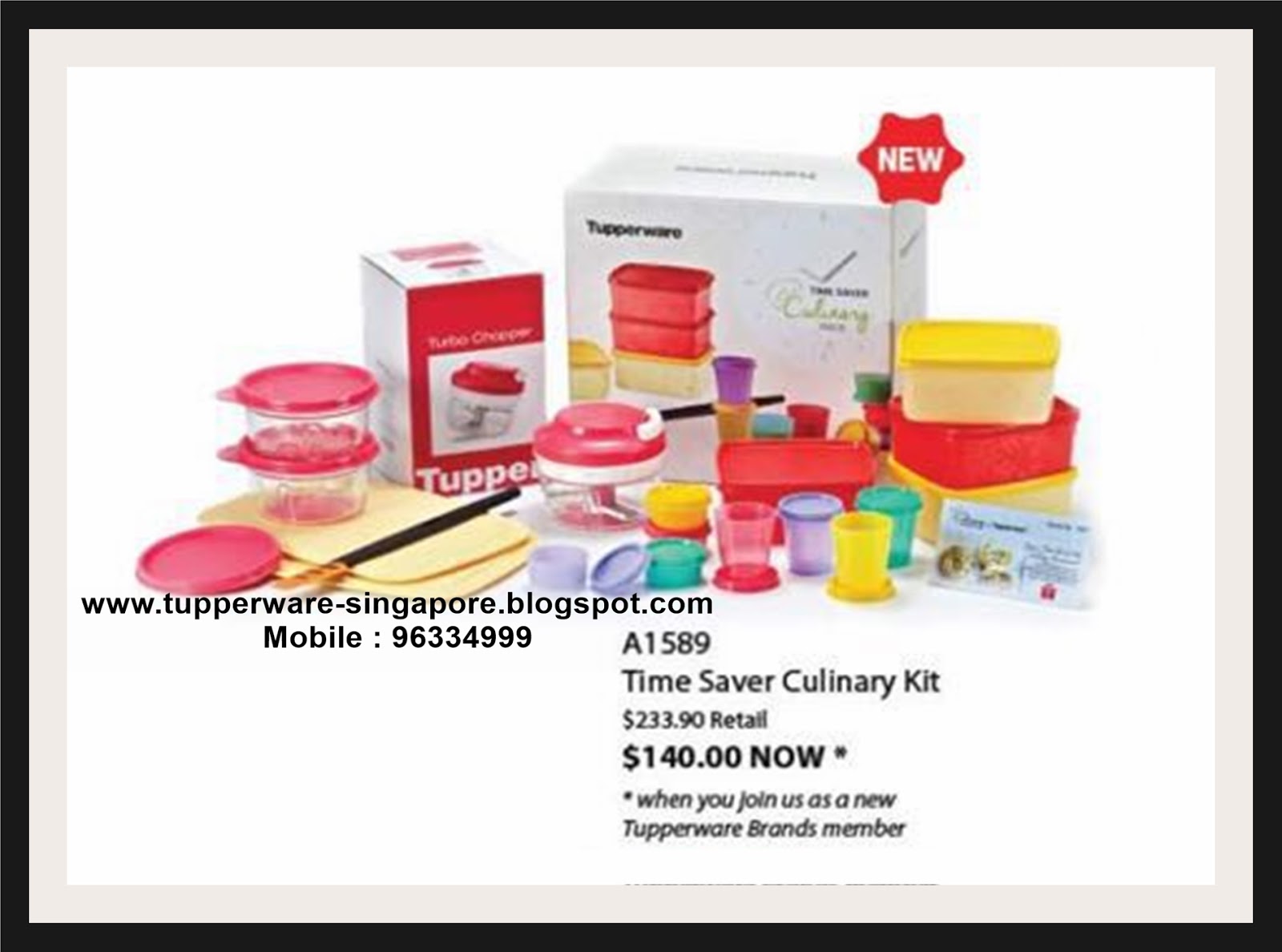 Buy Tupperware in Singapore: Tupperware Recruiting Month