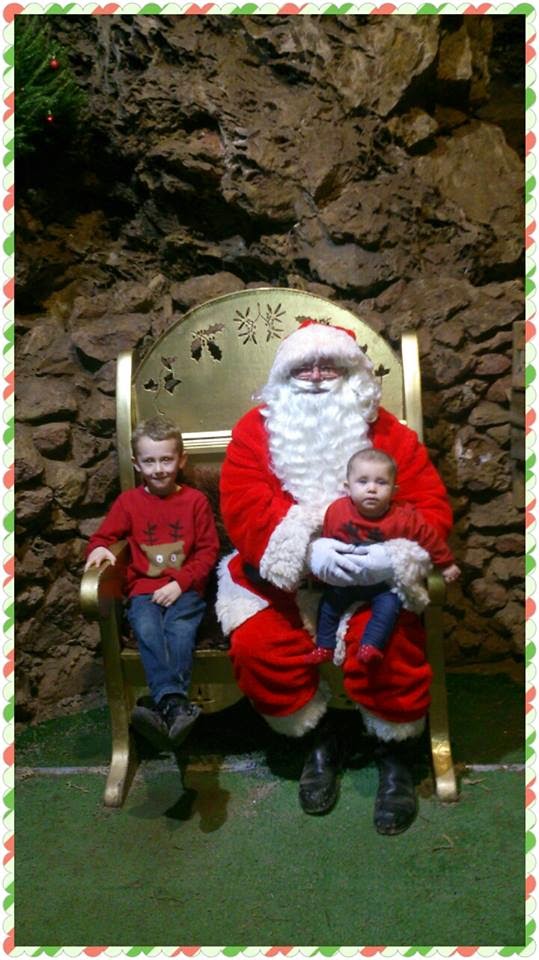 Tantrums To Smiles: Clearwell Caves Santa visit! **REVIEW**