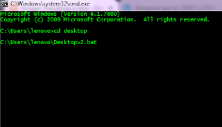 KEREN ! cara bermain cmd seperti hacker