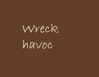 Working in Words: 50 Mistreated Words and Desecrated Phrases: Wreck havoc