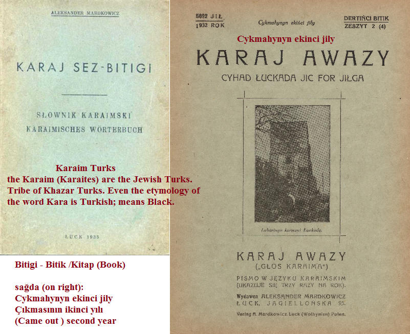 TARİH VE ARKEOLOJİ: Karaim Jewish Turks / Karaim Musevi Türkleri