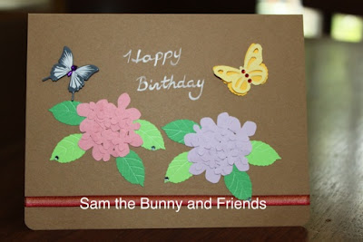 Sam the Bunny and Friends: BD cards / Little visitors