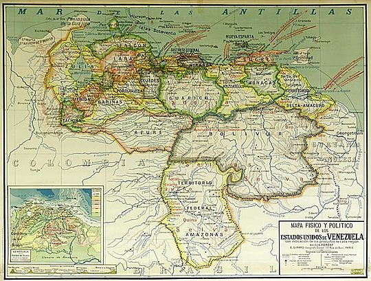 Evolución histórica cartográfica de Venezuela | Soberania de Venezuela