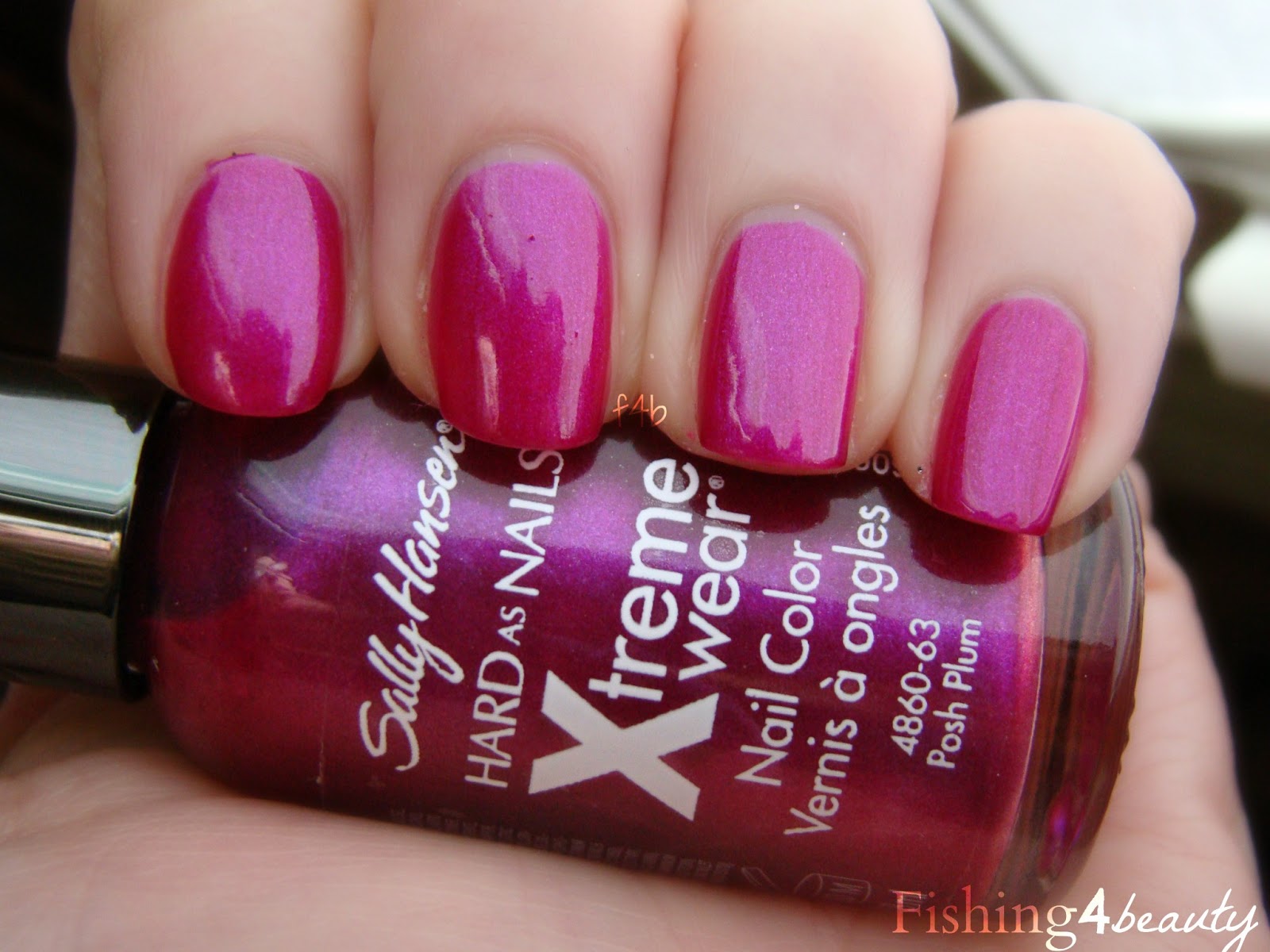Fishing4Beauty: Sally Hansen Xtreme Wear--Posh Plum