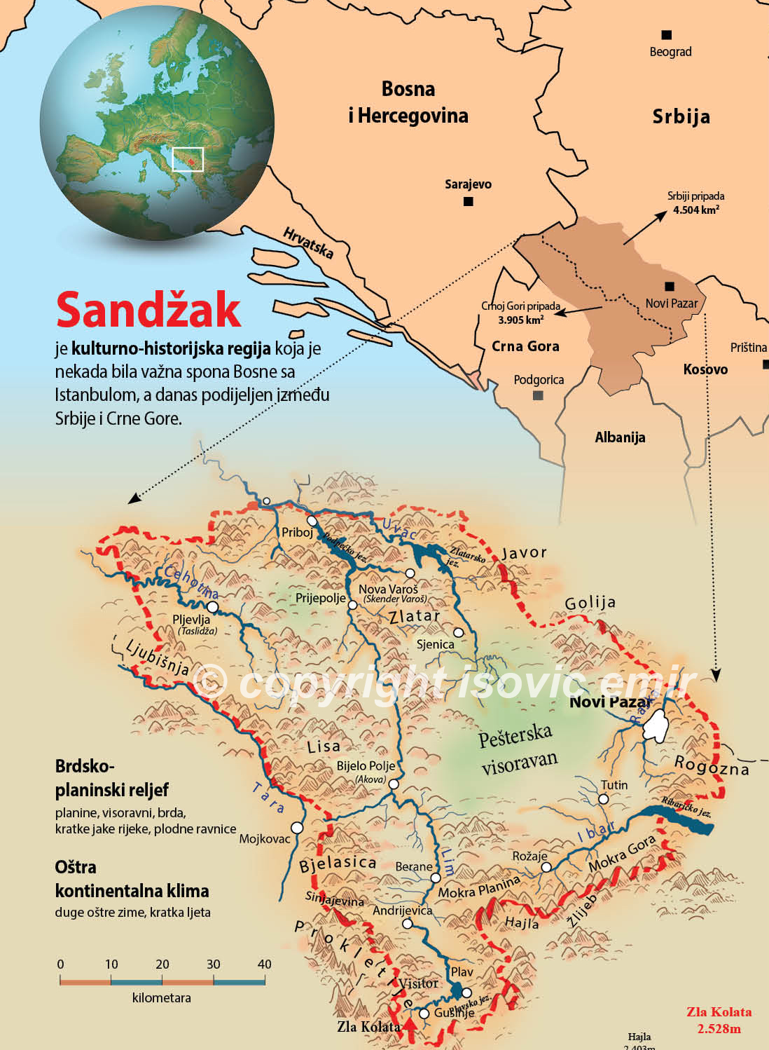 Emir Isovic, MA in infographics: My latest project: Sandzak, an ...