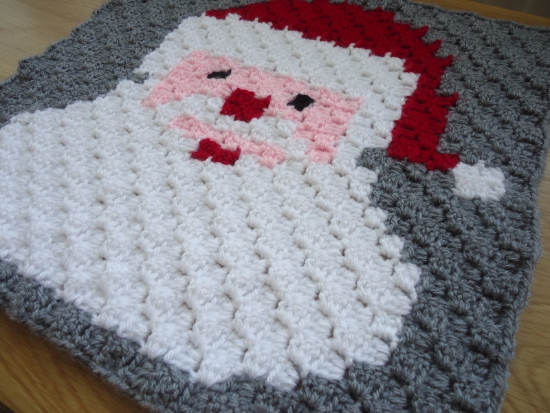 A Playful Stitch: Santa Corner-to-Corner Crochet