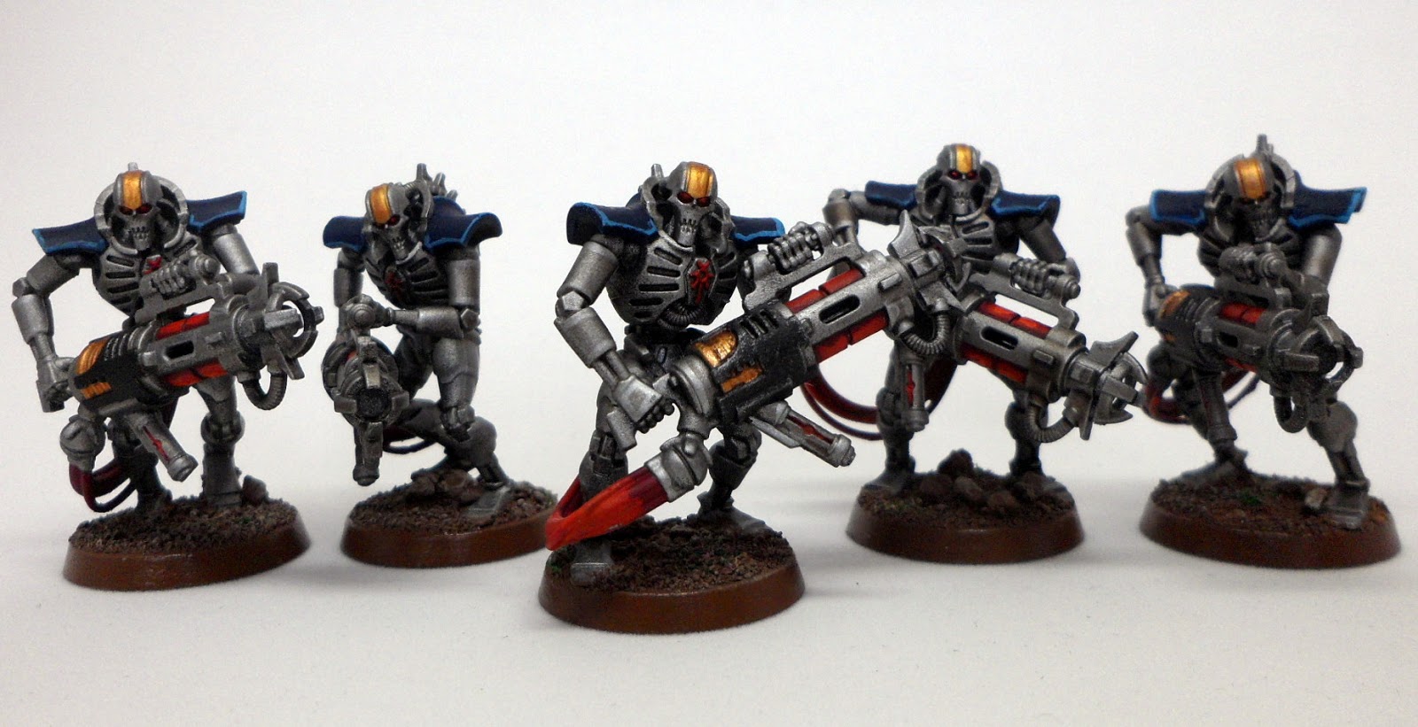 WeeMen: Necron Immortals w/ Tesla Carbines