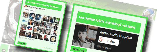 Cara Membuat Pop Up Widget Google+ Follower | Blog Mas Andes