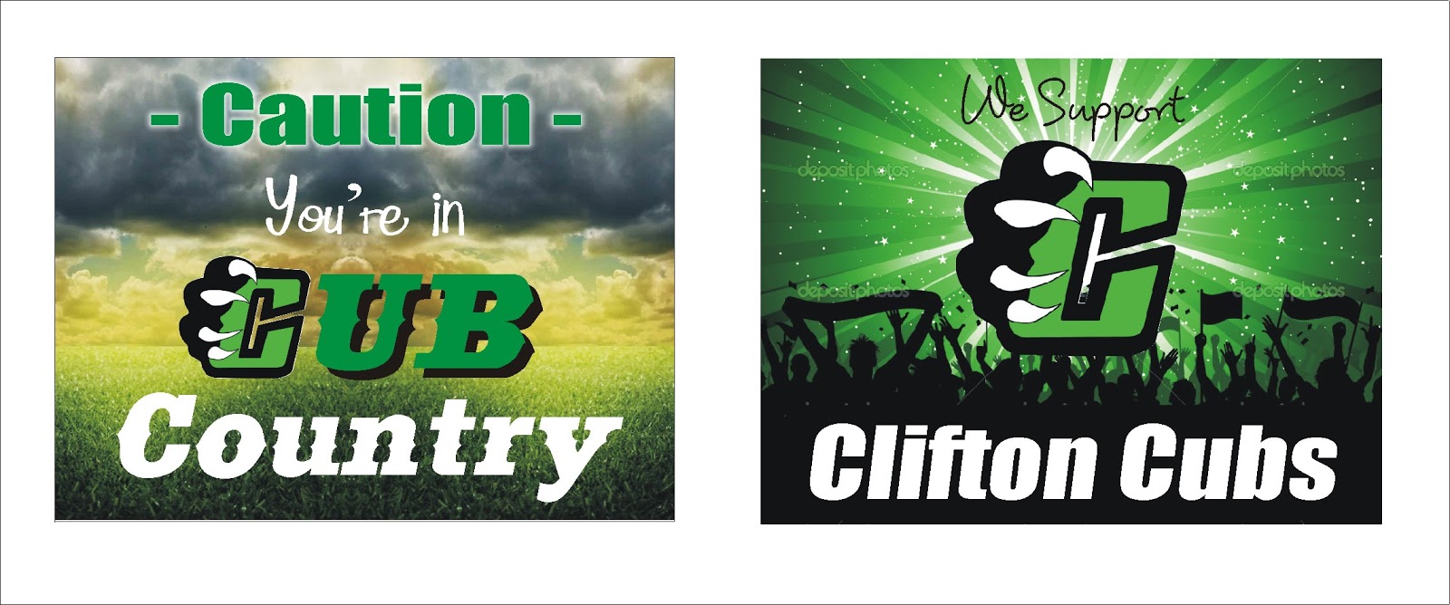 Clifton Athletic Booster Club: Yard Signs