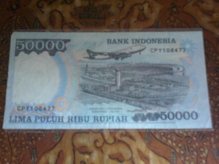 Gudang Barang Lawas: 2 buah ''UANG GAMBAR PAK HARTO