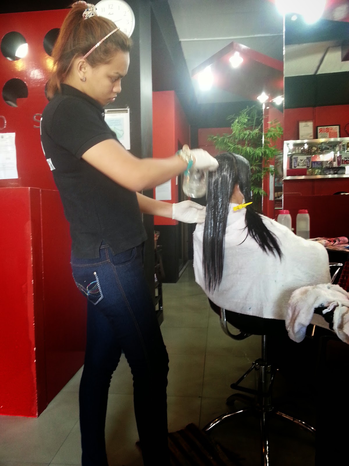 The Hair Rebond Adventure at Hair Cut Encarnacion Francisco Salon - The ...