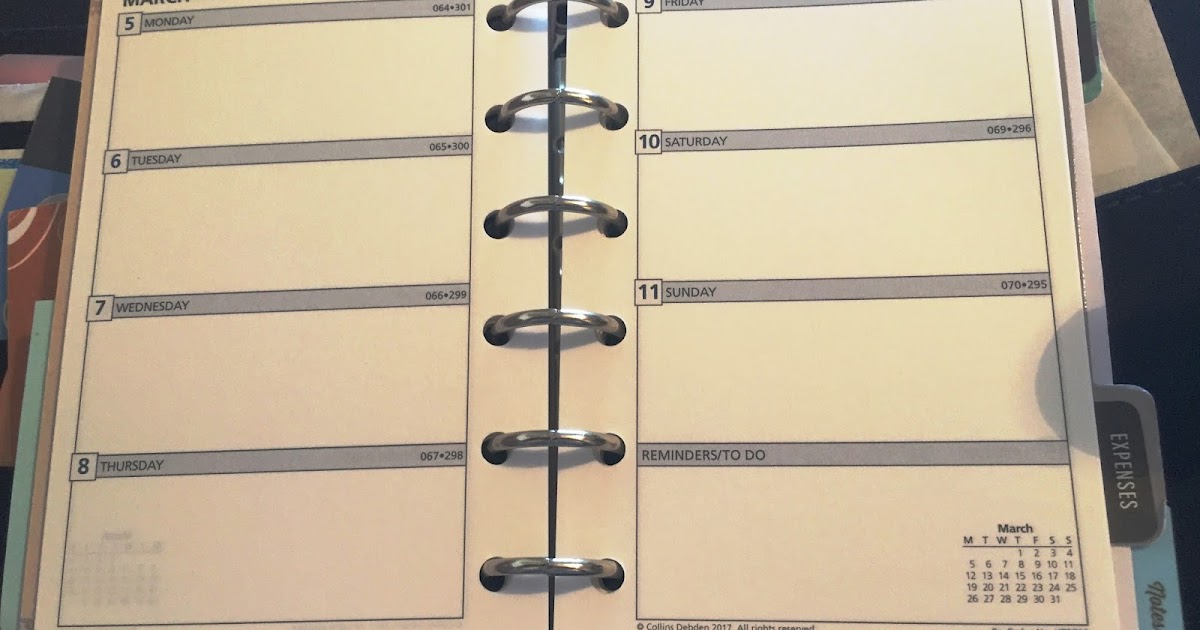 Orangecoffee69: 2018 Filofax/ Planner Diary Inserts.