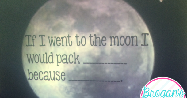 Interactive Moon Writing with FREEBIE! - Brogan's Bits