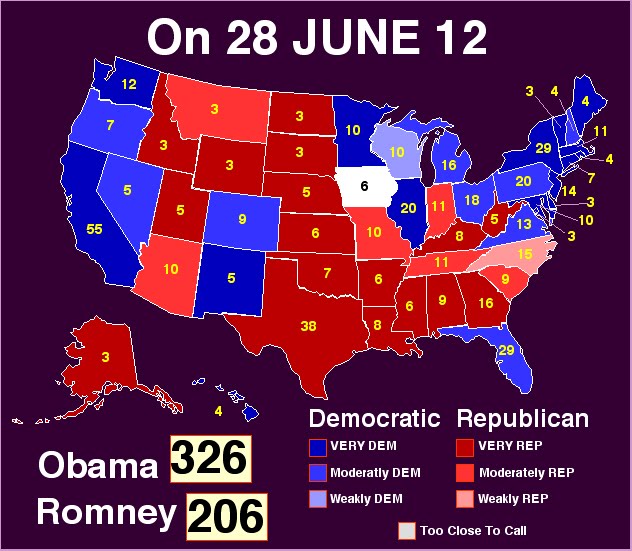 randuwa: Presidential Race Map 2012 - #'3