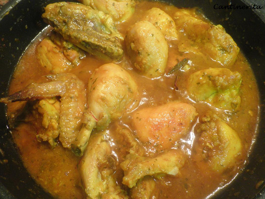 El blog de Cantinerita: POLLO CON TOQUE MORUNO