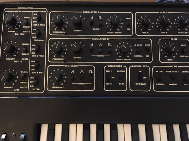 MATRIXSYNTH: Sequential Circuits Pro One Vintage Analog Mono ...