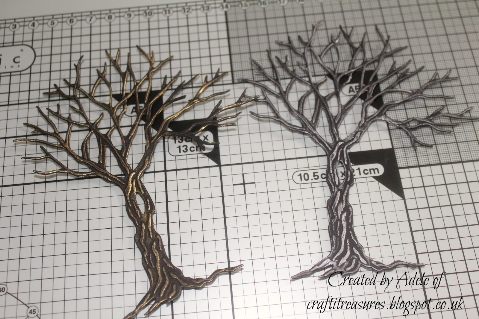 Crafti Treasures: Day of the Dead folder tutorial techniques for Sheena