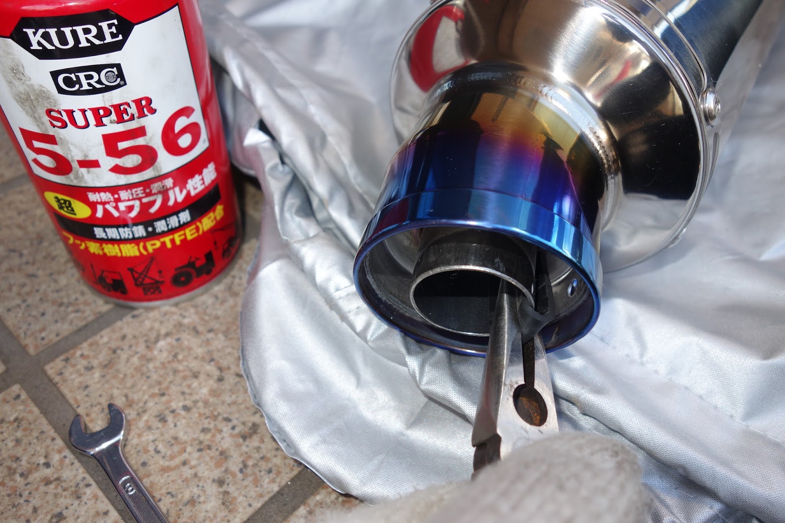 blueskyfuji: Ninja H2 BMS-R(BEAMS) 汎用サイレンサー装着、Tacklife SLM01音量測定レビュー