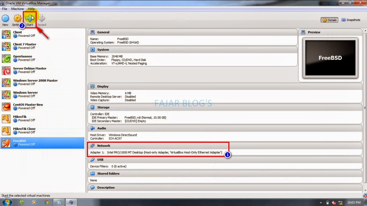 Instalasi FreeBSD 10.0 di Virtualbox - Fajar Blog