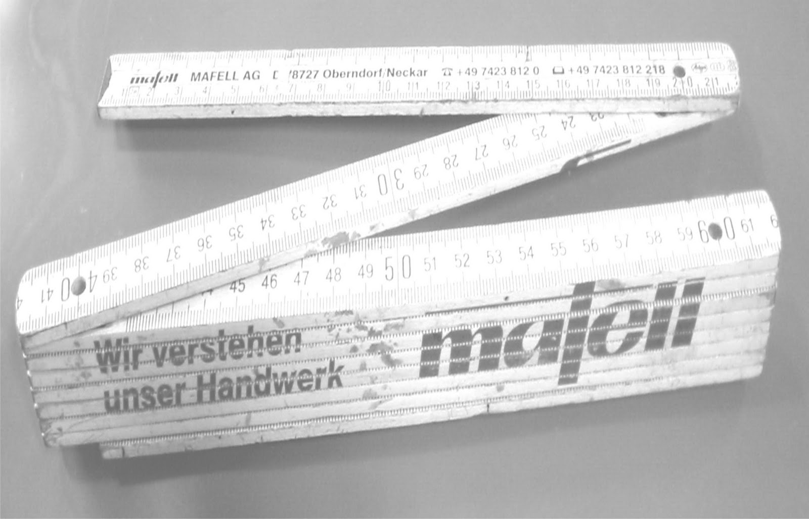 Meteran Lipat - Pelatihan Kayu