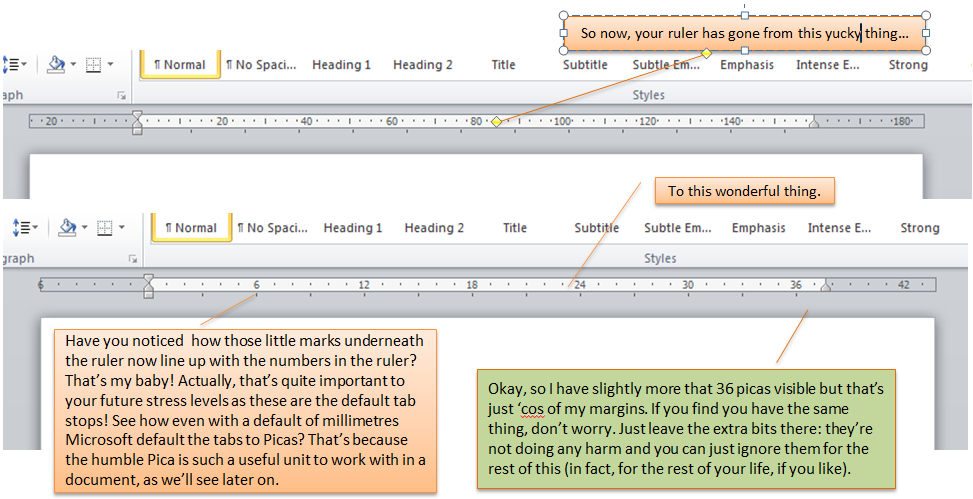 My Creative Stream: Microsoft Word script formatting