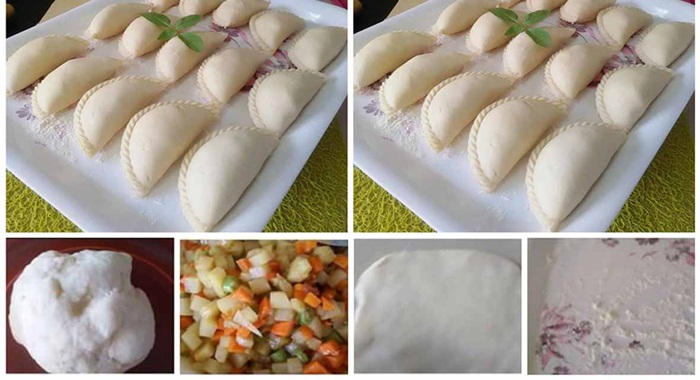 Resep Pastel Isi Sayur. Enak, Gurih dan Sehat....