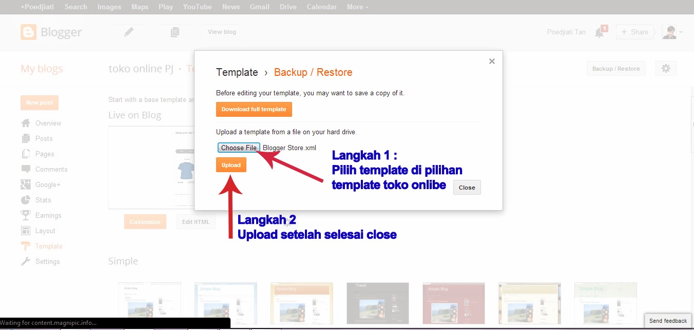 Cara Gampang Membuat Toko Online dengan Blogspot - Learning Should be Fun