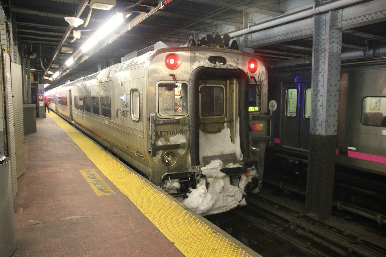 Jersey Mike's Rail Adventures: 16-01-25 PHOTOS: NE See Snow