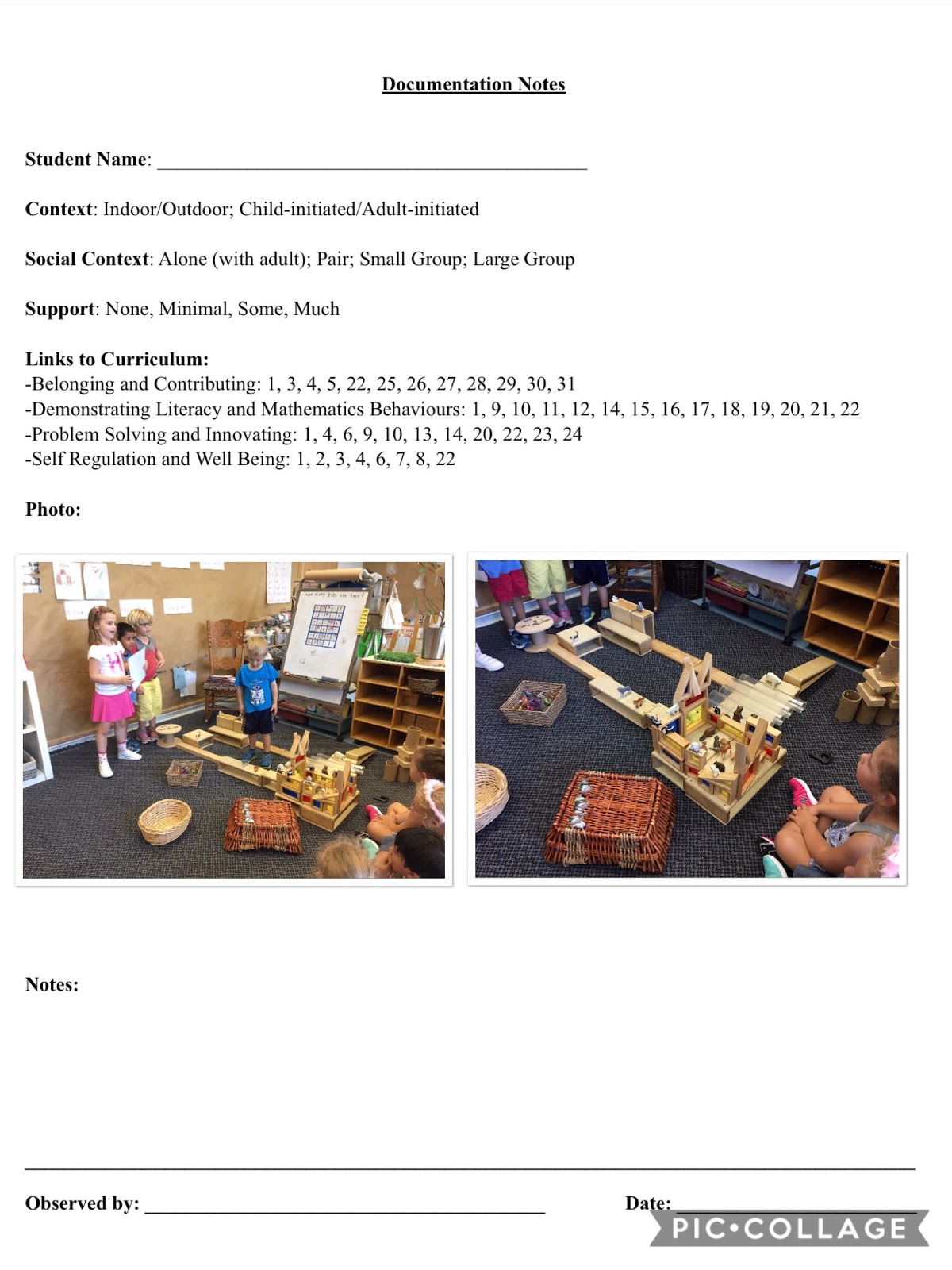 Wonders in Kindergarten: Managing the use of a portfolio documentation ...