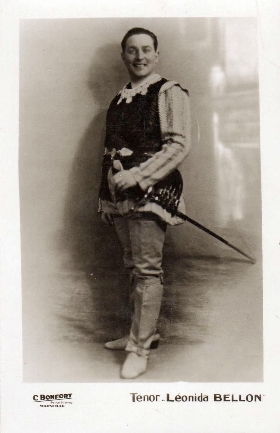 FORGOTTEN OPERA SINGERS : Leonida Bellon (Tenor) (? 1905 - ? 1987)